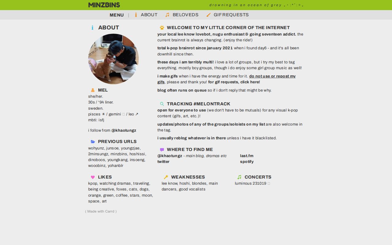 🦊 mel — @youngzjae